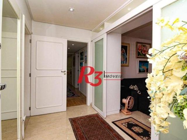 Apartamento com 3 dormitórios à venda, 244 m² Gonzaga Santos/SP