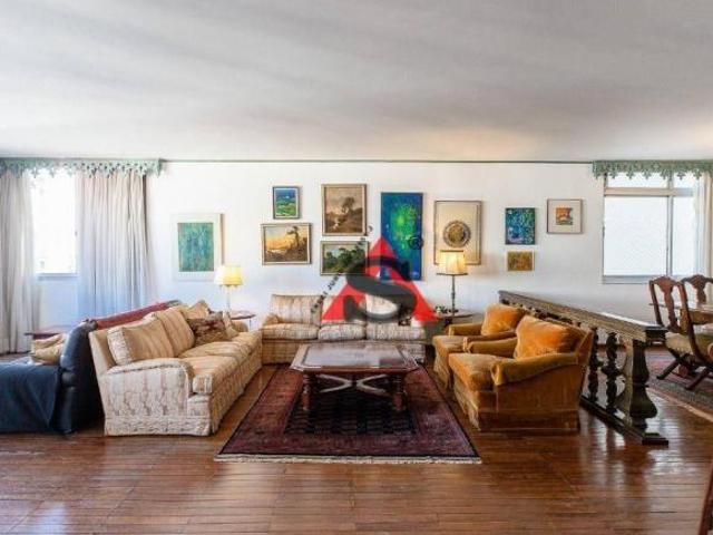Apartamento com 3 dormitórios à venda, 270 m² por R$ 2.690.000,00 Higienópolis São Paulo/SP