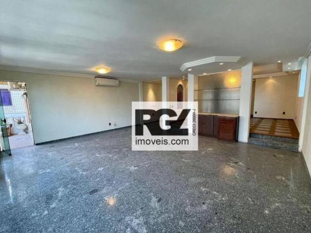 Apartamento com 3 dormitórios à venda, 277 m² por R$ 2.200.000,00 Aparecida Santos/SP
