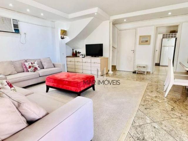Apartamento com 3 dormitórios à venda, 200 m² Pitangueiras Guarujá/SP