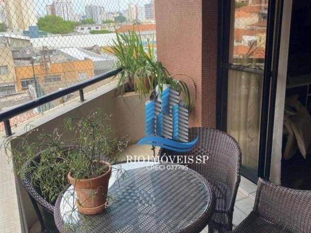 Apartamento com 3 dormitórios à venda, 200 m² por R$ 1.450.000,00 Santa Paula São Caetano do Sul