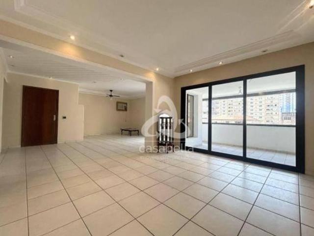 Apartamento com 3 dormitórios à venda, 200 m² por R$ 1.599.000,00 Embaré Santos/SP