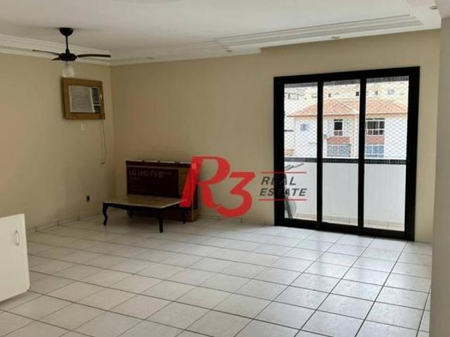 Apartamento com 3 dormitórios à venda, 200 m² por R$ 1.850.000,00 Embaré Santos/SP