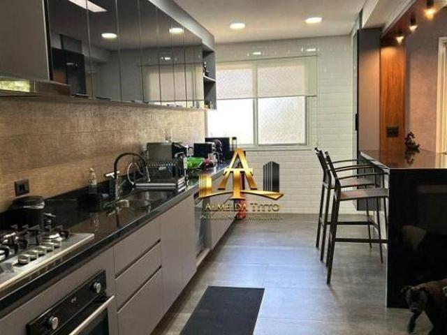 Apartamento com 3 dormitórios à venda, 201 m² por R$ 2.800.000 Condomínio Terraços Tamboré Santa