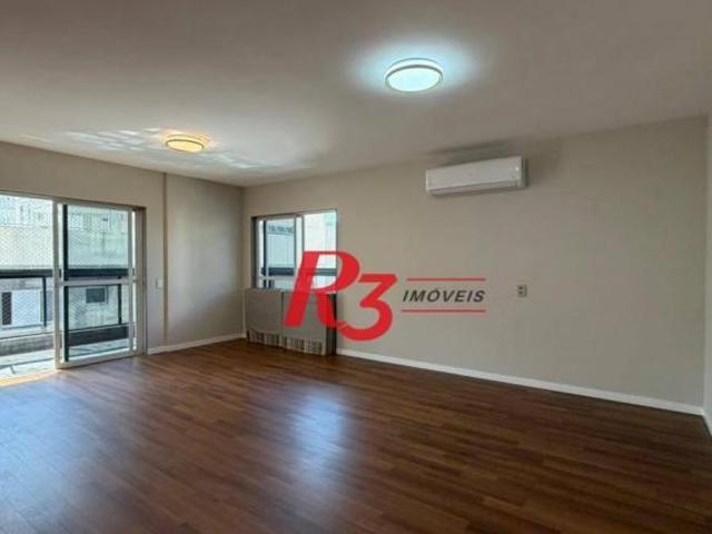 Apartamento com 3 dormitórios à venda, 205 m² por R$ 2.200.000,00 Embaré Santos/SP