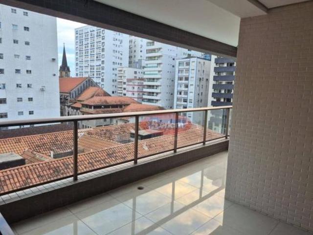 Apartamento com 3 dormitórios à venda, 210 m² por R$ 1.650.000,00 Boqueirão Santos/SP