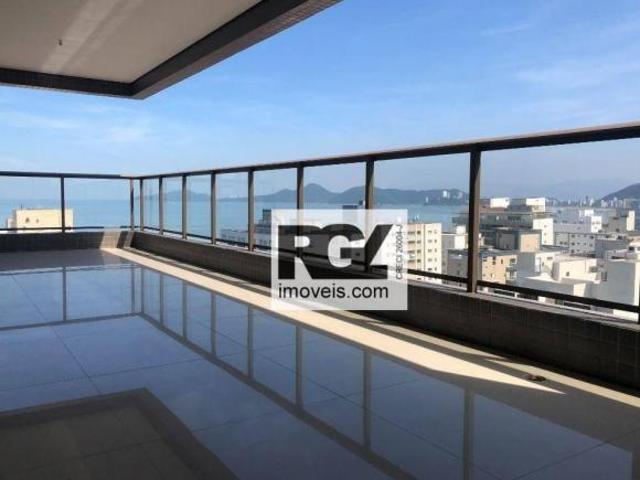 Apartamento com 3 dormitórios à venda, 210 m² por R$ 3.300.000,00 Boqueirão Santos/SP