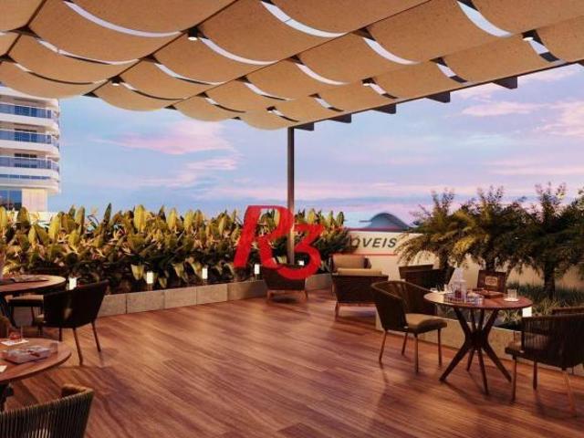 Apartamento com 3 dormitórios à venda, 218 m² por R$ 5.320.000,00 Ponta da Praia Santos/SP
