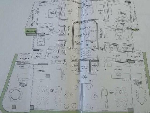 Apartamento com 3 dormitórios à venda, 220 m², lançamento de alto padrão na Vila Rica/Santos