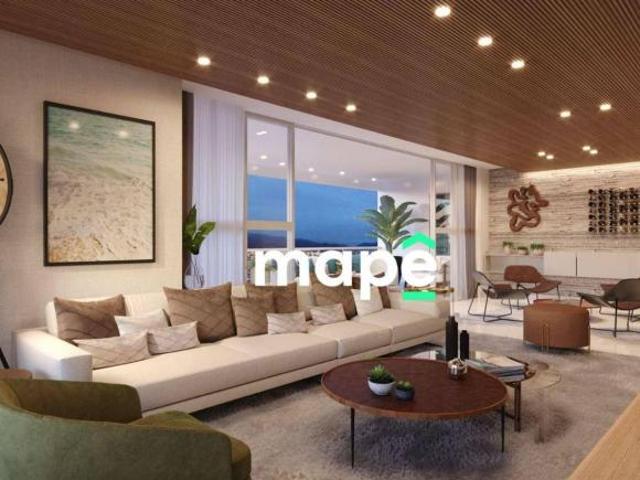 Apartamento com 3 dormitórios à venda, 227 m² por R$ 4.680.000,00 Ponta da Praia Santos/SP