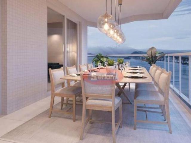 Apartamento com 3 dormitórios à venda, 227 m² por R$ 5.320.000,00 Ponta da Praia Santos/SP
