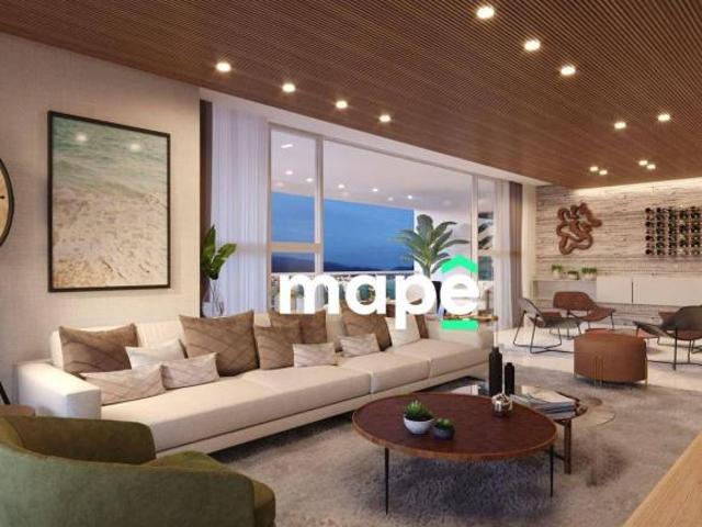 Apartamento com 3 dormitórios à venda, 227 m² por R$ 5.440.000,00 Ponta da Praia Santos/SP