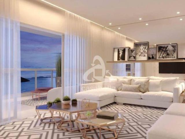 Apartamento com 3 dormitórios à venda, 227 m² por R$ 5.994.000,00 Ponta da Praia Santos/SP
