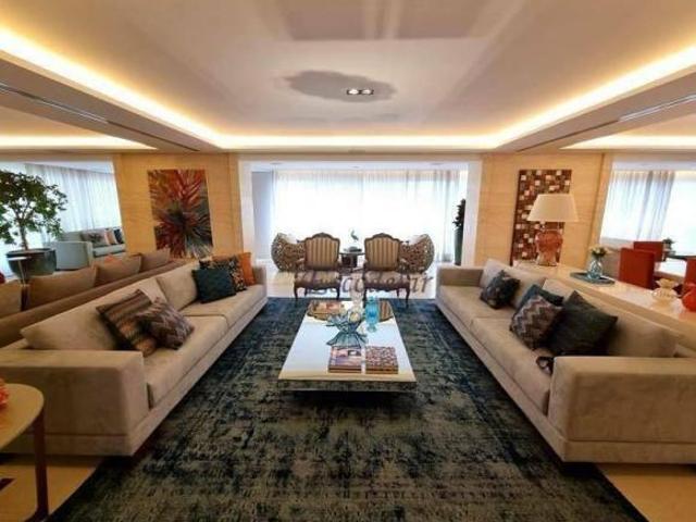 Apartamento com 3 dormitórios à venda, 375 m² por R$ 8.390.000,00 Campo Belo São Paulo/SP