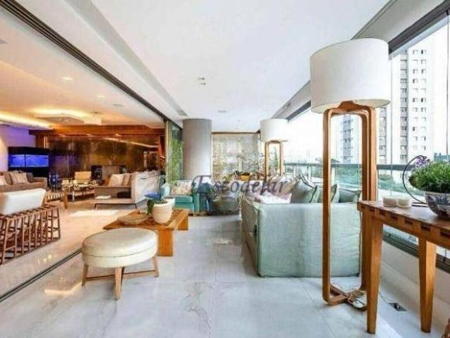Apartamento com 3 dormitórios à venda, 497 m² por R$ 10.000.000,00 Campo Belo São Paulo/SP