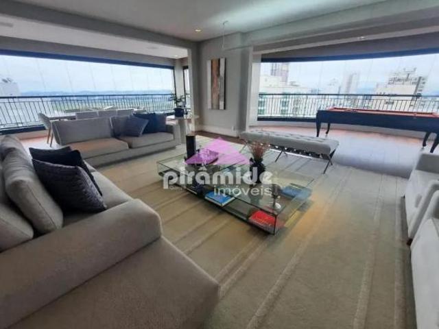 Apartamento com 3 dormitórios à venda, 410 m² por R$ 7.000.000,00 Jardim Aquarius São José dos C