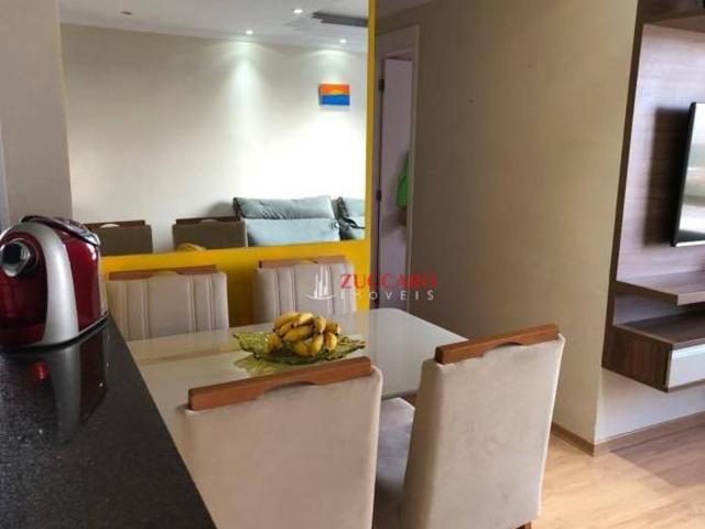 Apartamento com 3 dormitórios à venda, 54 m² por R$ 370.000,00 Ponte Grande Guarulhos/SP