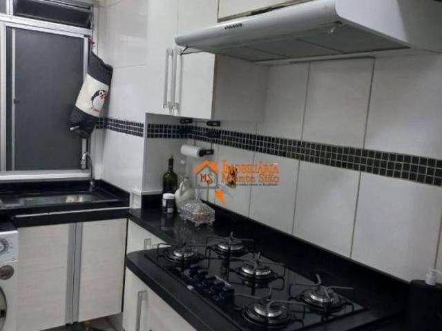 Apartamento com 3 dormitórios à venda, 56 m² por R$ 330.000,00 Jardim São Domingos Guarulhos/SP