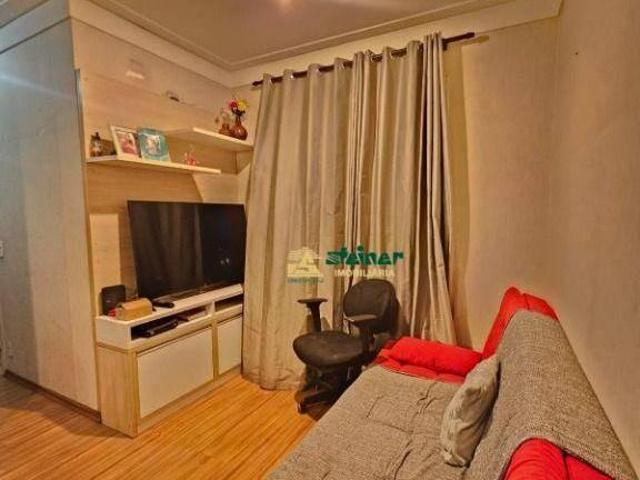 Apartamento com 3 dormitórios à venda, 56 m² por R$ 370.000,00 Cocaia Guarulhos/SP