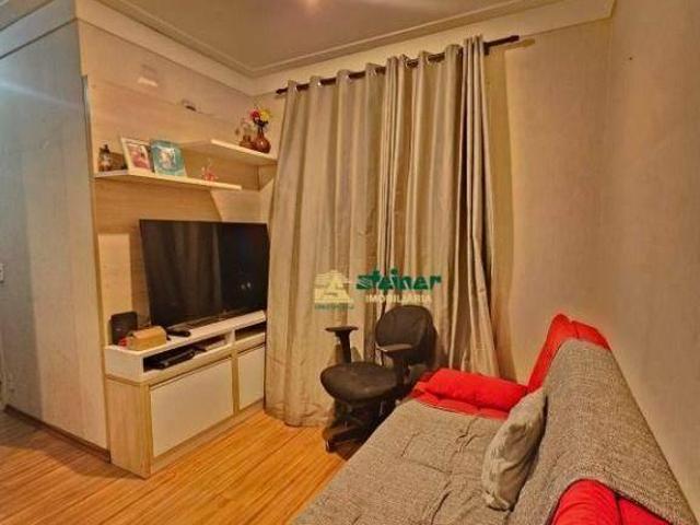 Apartamento com 3 dormitórios à venda, 56 m² por R$ 370.000,00 Cocaia Guarulhos/SP