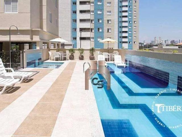 Apartamento com 3 dormitórios à venda, 57 m² por R$ 436.400,00 Vila Valparaíso Santo André/SP