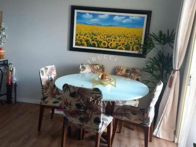 Apartamento com 3 dormitórios à venda, 65 m² por R$ 511.000,00 Parque Prado Campinas/SP