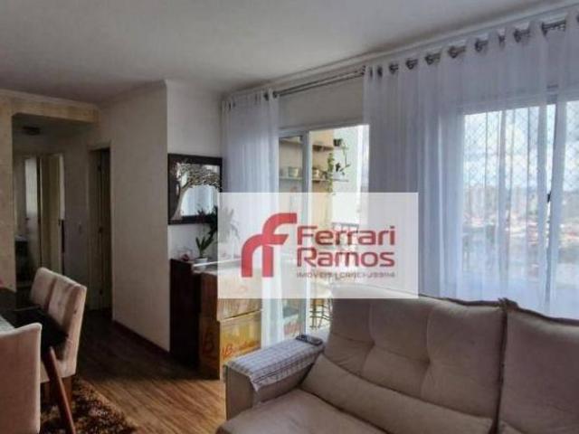 Apartamento com 3 dormitórios à venda, 65 m² por R$ 540.000,00 Vila Augusta Guarulhos/SP