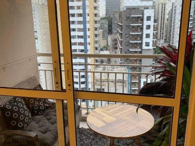 Apartamento com 3 dormitórios à venda, 66 m² por R$ 1.122.000,00 Cerqueira César São Paulo/SP