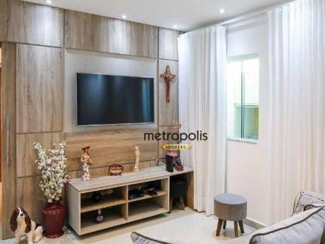 Apartamento com 3 dormitórios à venda, 66 m² por R$ 540.000,00 Paraíso Santo André/SP