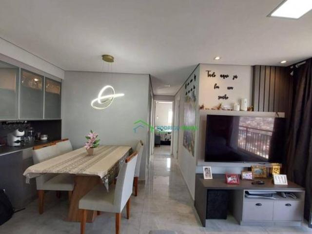 Apartamento com 3 dormitórios à venda, 66 m² por R$ 599.000,00 Centro Carapicuíba/SP