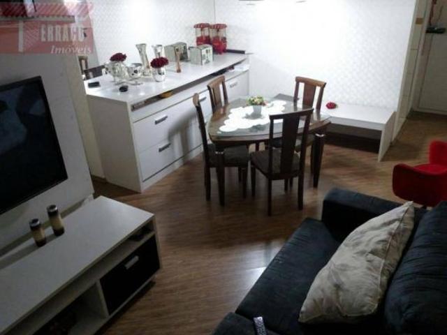 Apartamento com 3 dormitórios à venda, 67 m² por R$ 550.000,00 Vila Homero Thon Santo André/SP