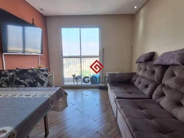 Apartamento com 3 dormitórios à venda, 67 m² Vila Homero Thon Santo André/SP