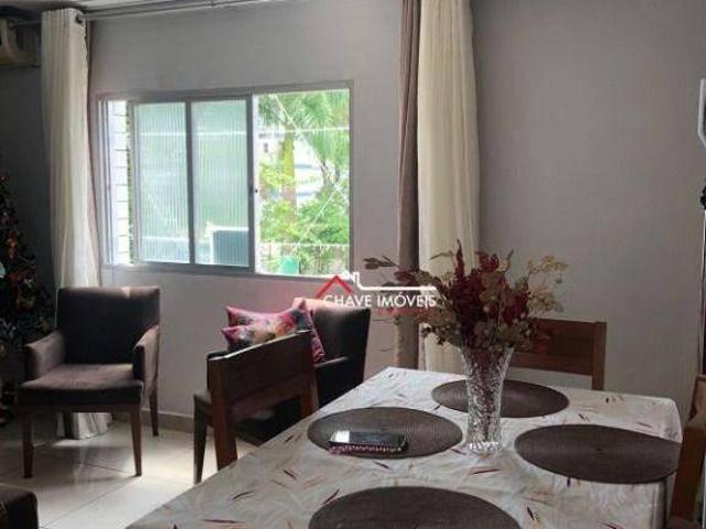 Apartamento com 3 dormitórios à venda, 69 m² por R$ 375.000,00 Aparecida Santos/SP