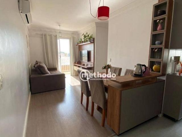 Apartamento com 3 dormitórios à venda, 69 m² por R$ 490.000,00 Jardim Santa Genebra Campinas/SP