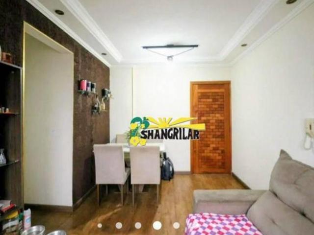 Apartamento com 3 dormitórios à venda, 60 m² por R$ 300.000 Piraporinha Diadema/SP