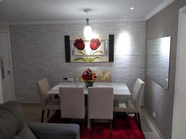 Apartamento com 3 dormitórios à venda, 60 m² por R$ 361.000 Parque Marajoara Santo André/SP