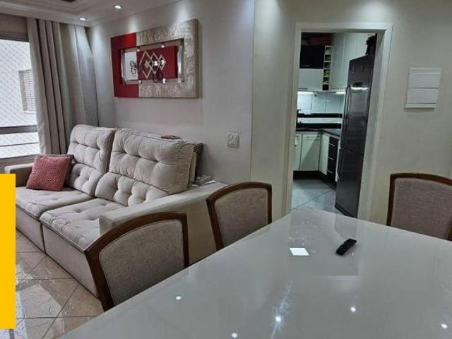 Apartamento com 3 dormitórios à venda, 60 m² por R$ 385.000,00 Parque Marajoara Santo André/SP