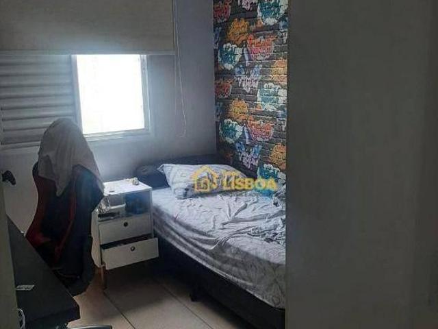Apartamento com 3 dormitórios à venda, 60 m² por R$ 460.000,00 Parque São Lucas São Paulo/SP
