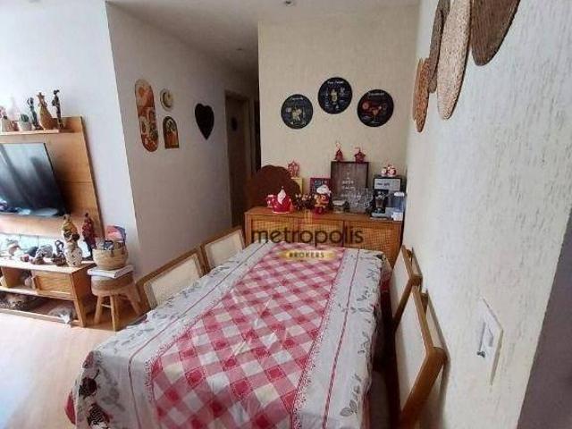 Apartamento com 3 dormitórios à venda, 61 m² por R$ 481.000,00 Fundação São Caetano do Sul/SP