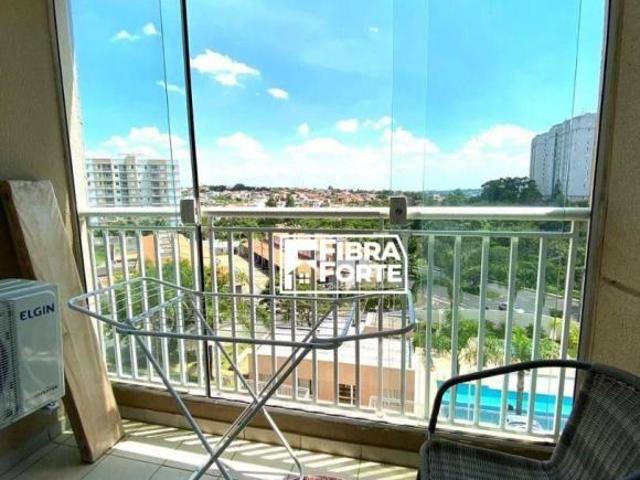 Apartamento com 3 dormitórios à venda, 61 m² Residencial Parque da Fazenda Campinas/SP