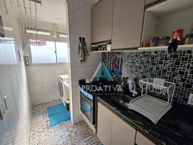 Apartamento com 3 dormitórios à venda, 62 m² Vila Alzira Santo André/SP