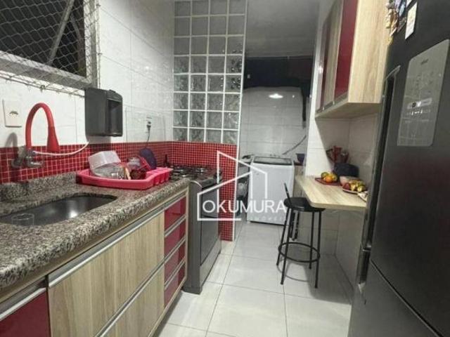 Apartamento com 3 dormitórios à venda, 63 m² por R$ 370.000,00 Vila Jerusalém São Bernardo do Ca