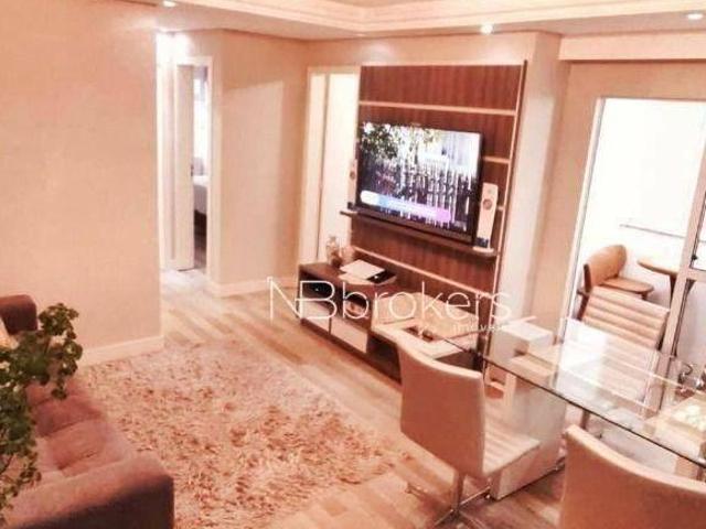 Apartamento com 3 dormitórios à venda, 63 m² por R$ 400.000,00 Xaxim Curitiba/PR
