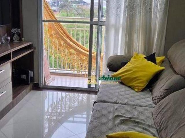 Apartamento com 3 dormitórios à venda, 63 m² por R$ 435.000,00 Ponte Grande Guarulhos/SP