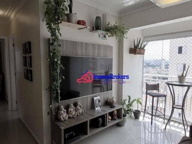 Apartamento com 3 dormitórios à venda, 63 m² por R$ 430.000,00 Ponte Grande Guarulhos/SP