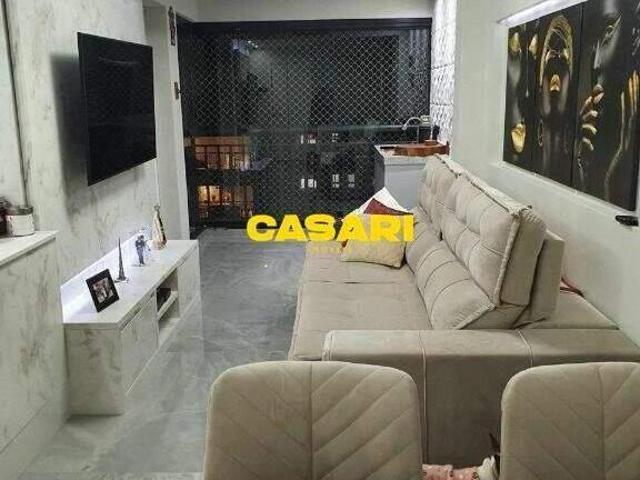 Apartamento com 3 dormitórios à venda, 74 m² Campestre Santo André/SP