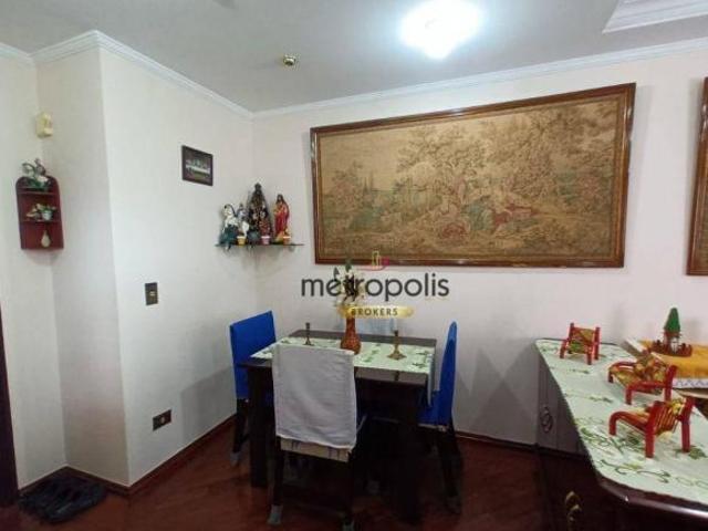 Apartamento com 3 dormitórios à venda, 74 m² por R$ 481.000,00 Vila Homero Thon Santo André/SP