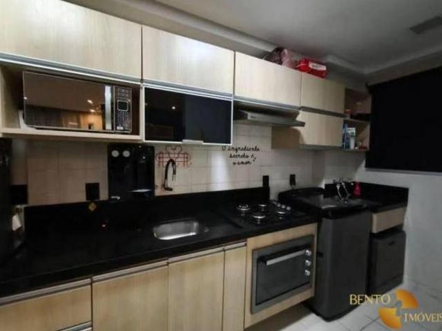 Apartamento com 3 dormitórios à venda, 74 m² por R$ 490.000 Porto Cuiabá/MT