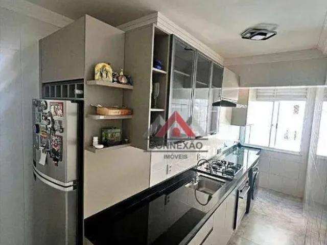 Apartamento com 3 dormitórios à venda, 74 m² por R$ 530.000,00 Vila São Sebastião Mogi das Cruze