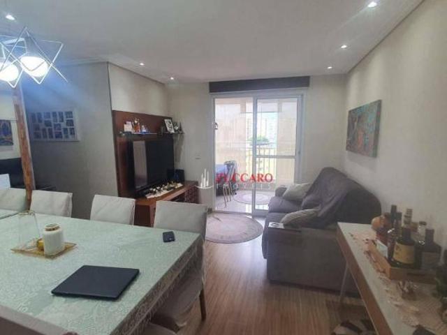 Apartamento com 3 dormitórios à venda, 74 m² por R$ 600.000,00 Macedo Guarulhos/SP